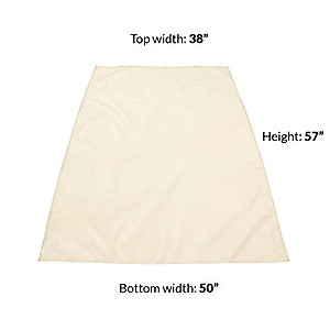 Alvantor Sun Shade Sail Canopy Covers UV Block for Alvantor Outdoor Backyard Screen House & Bubble Tent 38"x50"x57", Pack of 3