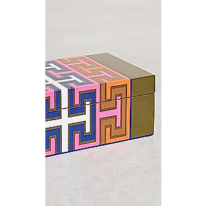 Jonathan Adler Women's Madrid Stacking Box - Small, Orange, One Size