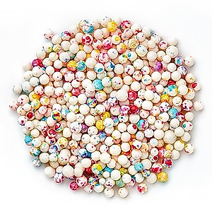 Nutic Mini Jawbreaker In Fun Psychedelic Colors | 1/4-Inch Jawbreaker Candy Made In USA | Long-Lasting Gobstoppers, Bulk 1 Pound