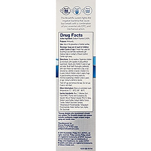 Philips Sonicare BreathRx Whitening Toothpaste, Mint, 4 Oz