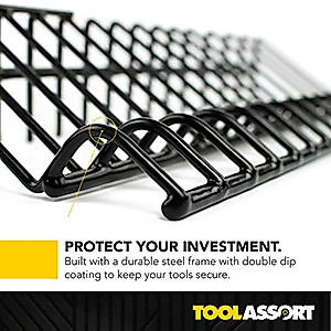 Plier Organizer Rack (2 Pack) Holds A Total of 30 Spring Loaded, Regular and Wide Handle Insulated Pliers, Two Tool Box Organizers, Pliers Storage That Fits Nicely in Your Tool Drawer or Tool Chest