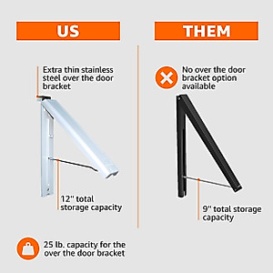 InstaHanger Closet Organizer, The Original Folding Drying Rack, Wall Mount