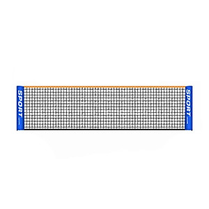Ochine Portable Badminton Net Outdoor Tennis Net Set Badminton Pickleball Net Adjustable Height Indoor Outdoor Sports Net for Junior Tennis Beach Kids Volleyball and Soccer Backyard Games 9.8 FT