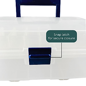 Tiered Storage Box with 3 Shelves