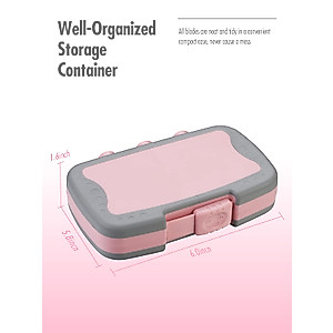 FantastiCAR Craft Knife Precision Cutter Hobby Knife Blades Set (30pcs) for Art Work, Scrapbooking, Stencil, Architecture Modeling, Wood Leather Working (Pink)