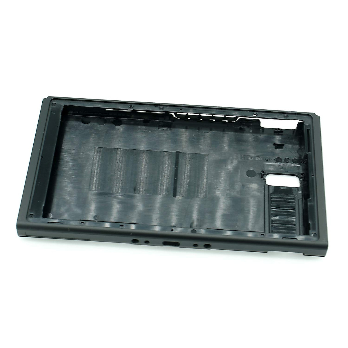 Black Rear Back Cover Replacement Housing Shell Case Bottom for Nintendo Switch Backplate (US Edition)