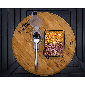 SureCover Spoon Rest for Kitchen & Grill – Sturdy, Durable Cooking Spoon Holder, Spatula Rest & Utensil Rest – 360-Degree Protective Cover – Grill Tool Rest for BBQs, Picnics, Camping, Tailgating