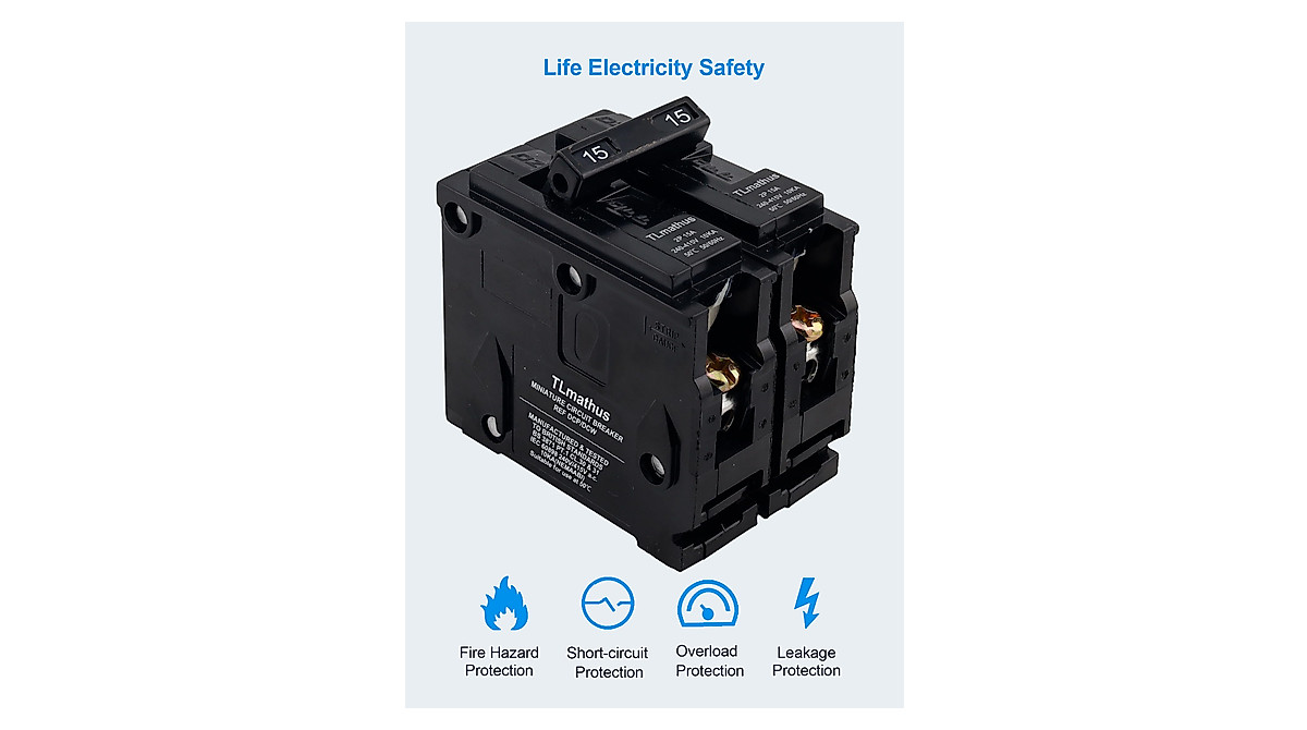 6 Amp Circuit Breaker - Thermal Magnetic Protection