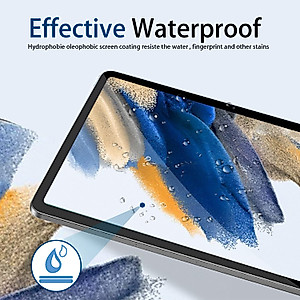 DEERLAMN (3 Pack) for Samsung Galaxy Tab A8 Screen Protector,Anti-Scratch 9H Hardness Tempered Glass Compatible with Galaxy Tab A8 10.5 Inch Tablet (SM-X200/X205/X207)