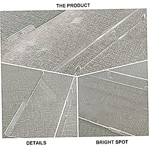 MAGICLULU 3pcs Keyboard Stand Computer Stands Desktop Stand Work Keyboard Acrylic White Computer Keyboard Stand Tilted Computer Keyboard Holder Acrylic Keyboard Riser Increased Keyboard Tray