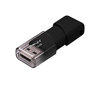 PNY Attaché 32GB USB 2.0 Flash Drive - P-FD32GATT03-GE