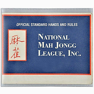 Yellow Mountain Imports National Mah Jongg League Scorecard Cover - Large (Fits 6.12 x 4.8-inch Mahjong Score Card)