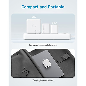 Anker iPhone 15 Charger, Anker USB C Charger Block, 2-Pack 20W Fast Wall Charger for 15/15 Pro/Pro Max/iPad Pro and More, with 2 Pack 5 ft USB-C Cable