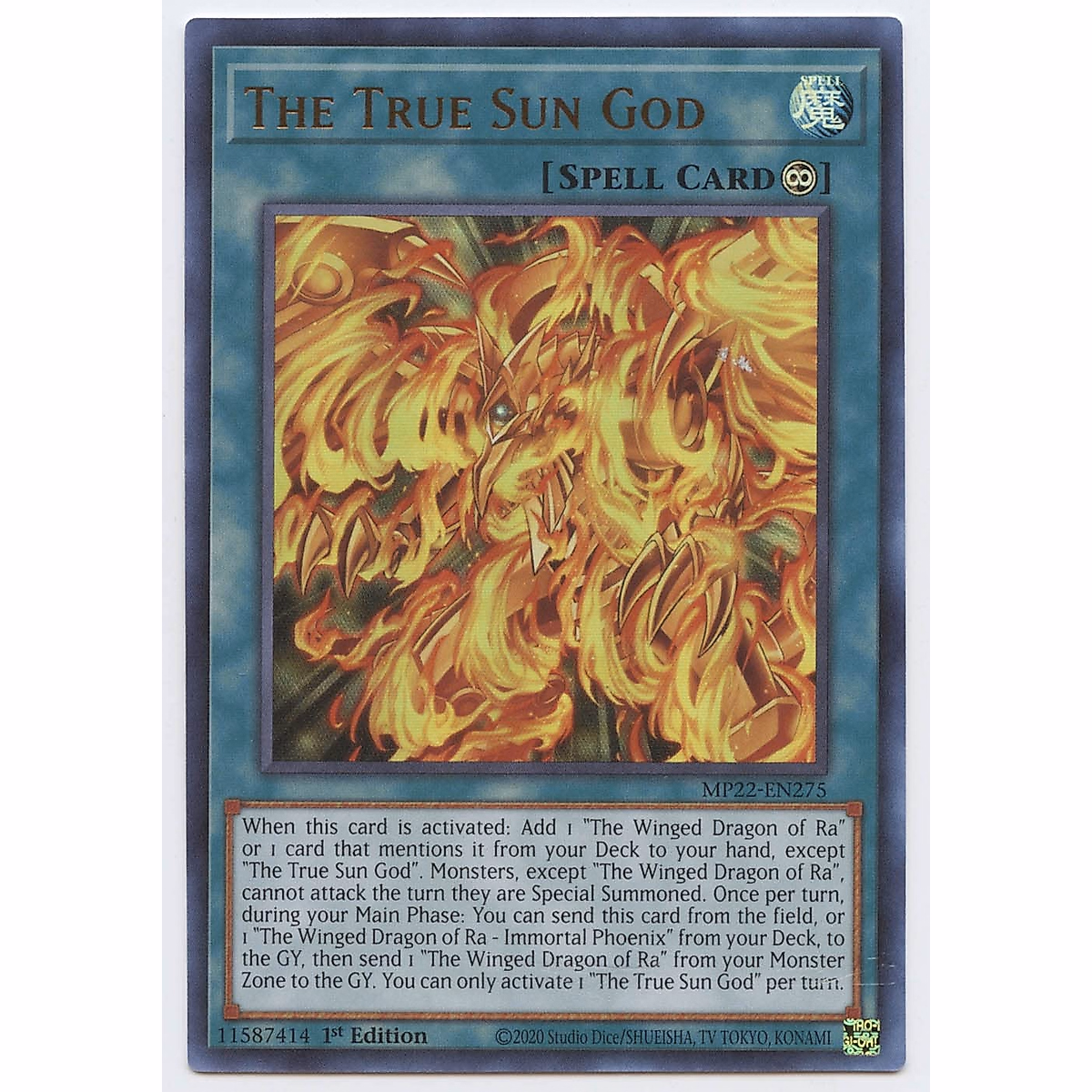 The True Sun God - MP22-EN275 - Ultra Rare - 1st Edition