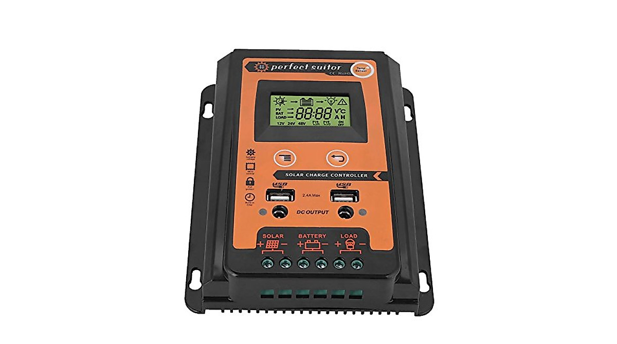 Smart 12V/24V MPPT Solar Charge Controller 30A-70A