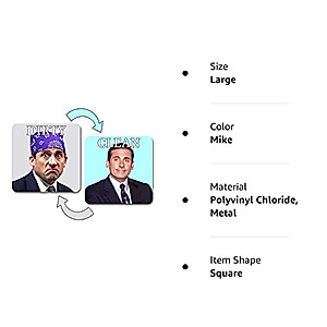 DUNGGLE Dishwasher Magnet Clean Dirty Sign Indicator, Washing Machine Magnet Double Sided Kitchen Dish Washer Refrigerator Magnet Flip with Magnetic Plate Office Michael Scott