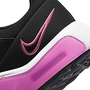 Nike Women's Gymnastics Shoe, Black Hyper Pink Cave Purple White, 9