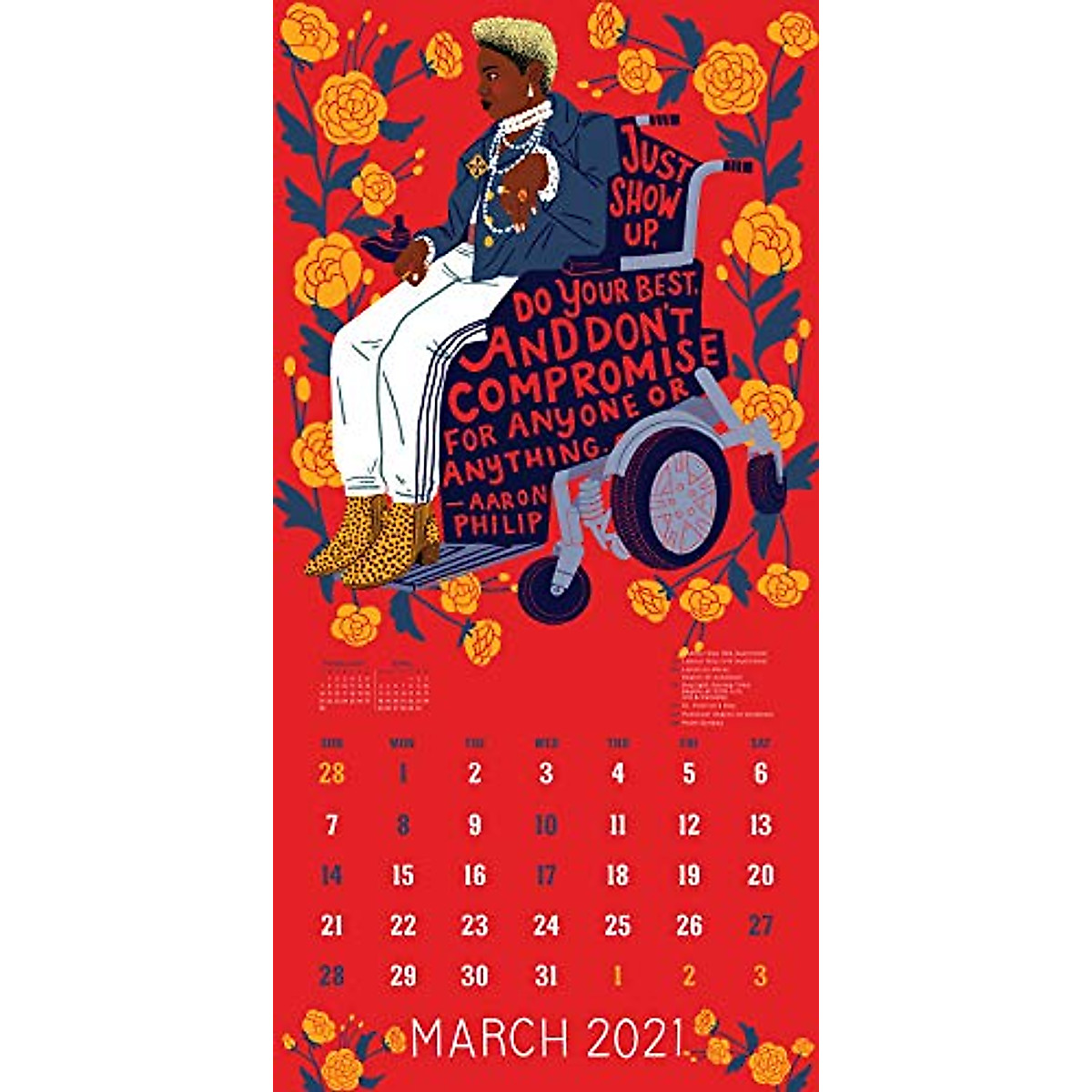 The Future Is Female Wall Calendar 2021: A Year of Art and Activism