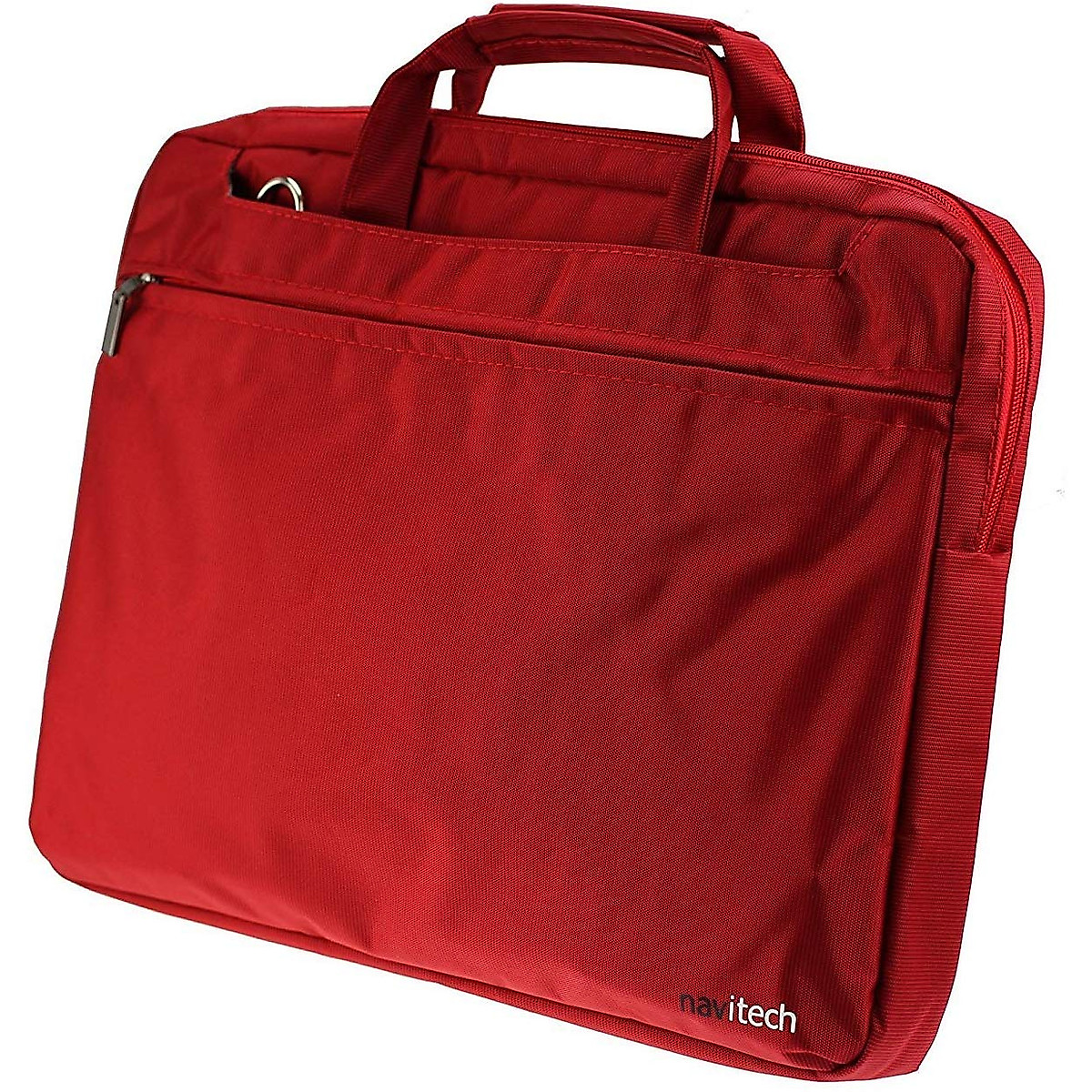 Navitech Red Premium Messenger/Carry Bag Compatible with The Acer ConceptD 7 Ezel | Ezel Pro