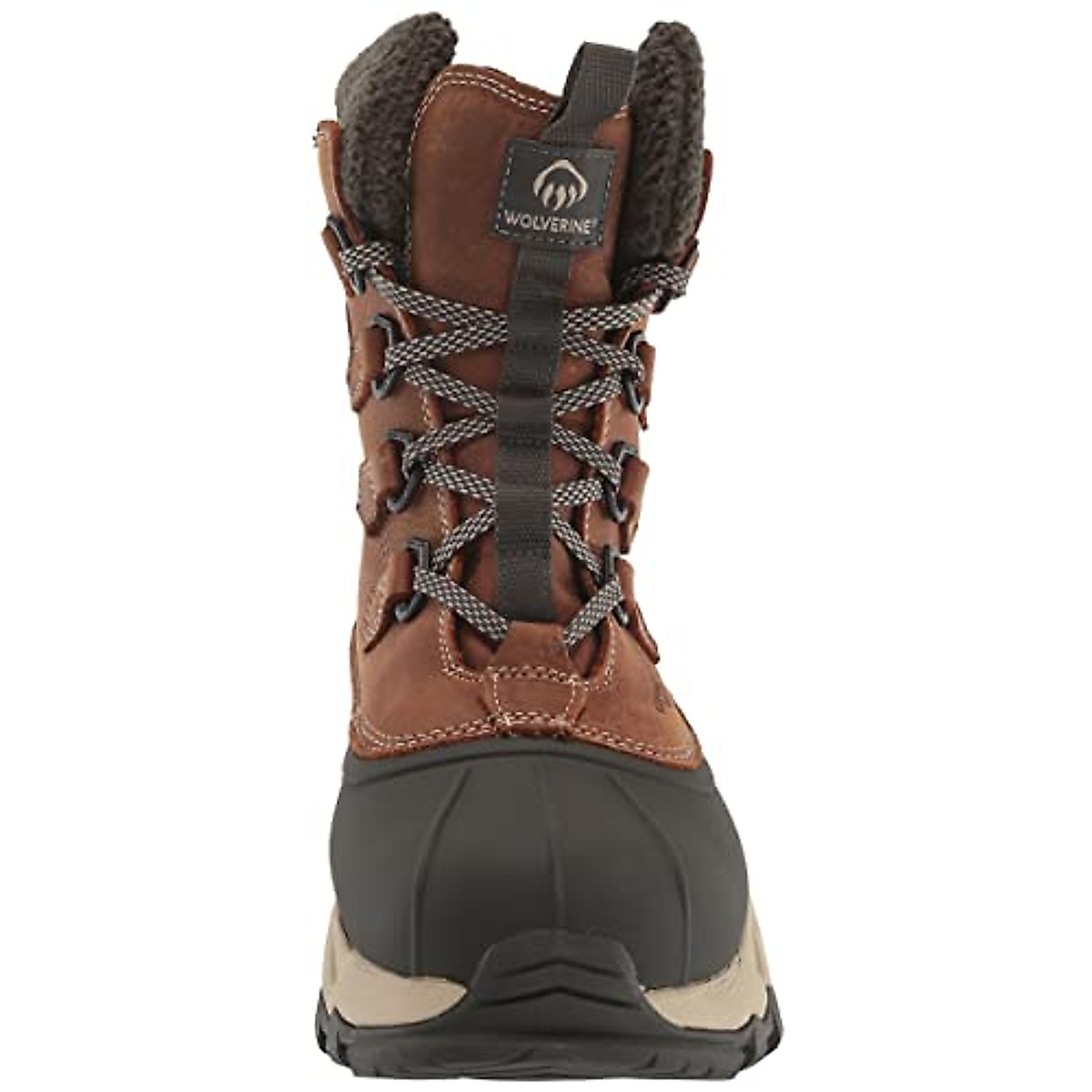 Wolverine Men's Glacier Arctic Snow Boot, Cognac Brown, 8.5