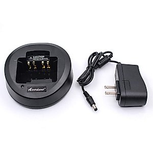 Aimtobest CD-58 Charger Compatible for Yaesu Vertex Radio VX-231 VX-261 VX-351 VX-354 VX-451 VX-454 VX-459 EVX-261 EVX-531 EVX-534 EVX-539 FNB-V130LI FNB-V131LI FNB-V133LI FNB-V134LI