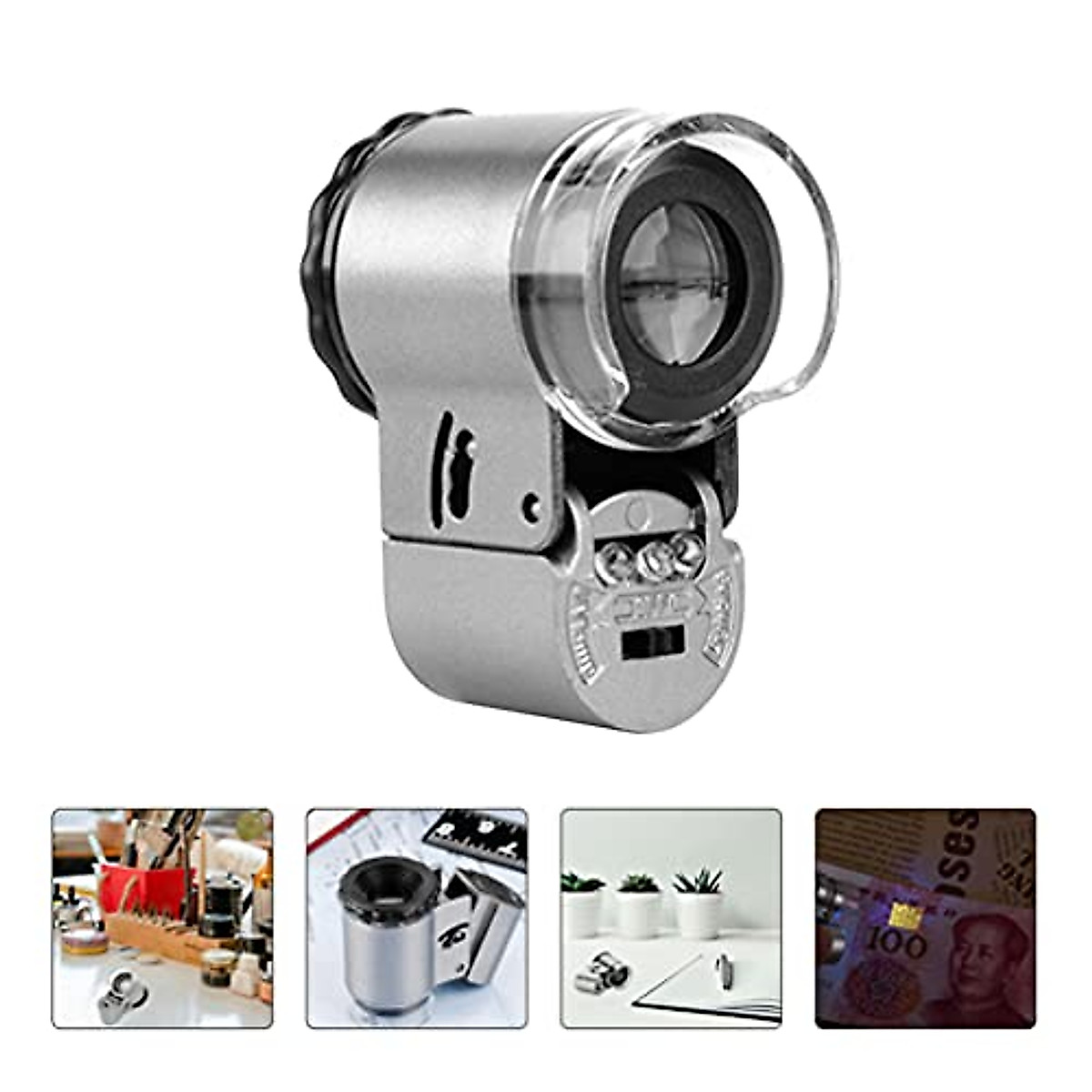 iplusmile Digital Microscope Handheld USB Inspection Camera for Skin Money Jewelry Print Industrial Biological Inspection Inspection