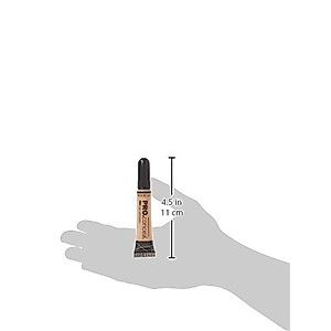 L.A. Girl Pro Conceal HD Concealer, Creamy Beige, 0.28 Ounce