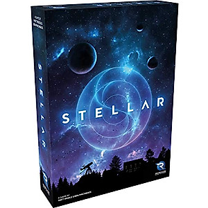 Renegade Game Studios Stellar, 2 Player Stargazing Competition, Ages 8+, Playing Time 30 Minutes.