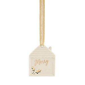 Lenox Merry Home Charm Ornament, 0.12 LB, Multi