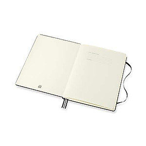 Moleskine PRO Project Planner, Hard Cover, XL (7.5" x 9.5") Black, 288 Pages