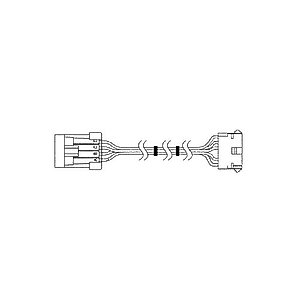 Cummins Onan 10 Ft Remote Panel Harness QG Gas or LP | 338-3489-01