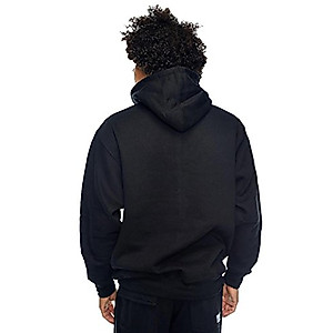 Pro Club Men's Heavyweight Pullover Hoodie (13oz), Black, 2X-Large