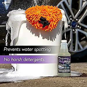 TopCoat PolyWash - Concentrated, Water-Based Car Wash - Exterior Care Products - Car Cleaner Prep for F11 16-Ounce Bottle