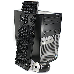 Dell Optiplex 7010 Tower Desktop Computer (Intel Core i3-3220 3.3GHz,8GB DDR3 RAM,1TB HDD,DVD-ROM,Windows 10 Pro 64-Bit) (Renewed)