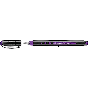 STABILO Bionic Bl@ck Pen, Fine Tip, Lilac (1016/58)