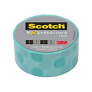 3m C214-P3 3/4" X 300" Circles Expressions Tape