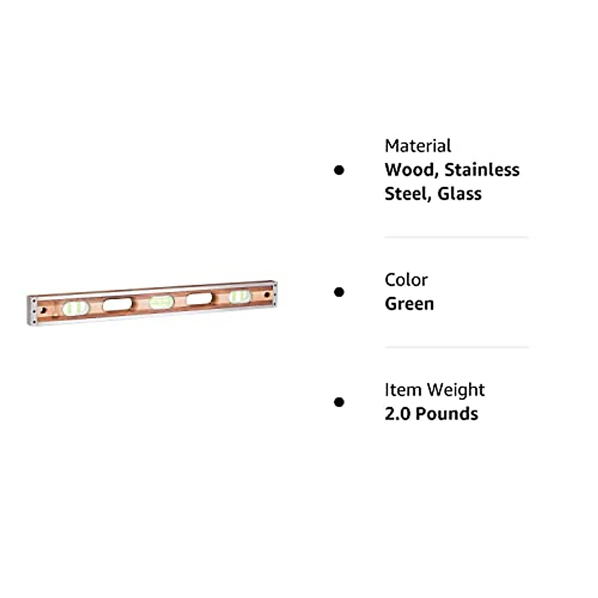 CRICK TOOL 24 In. Crick Wood Level