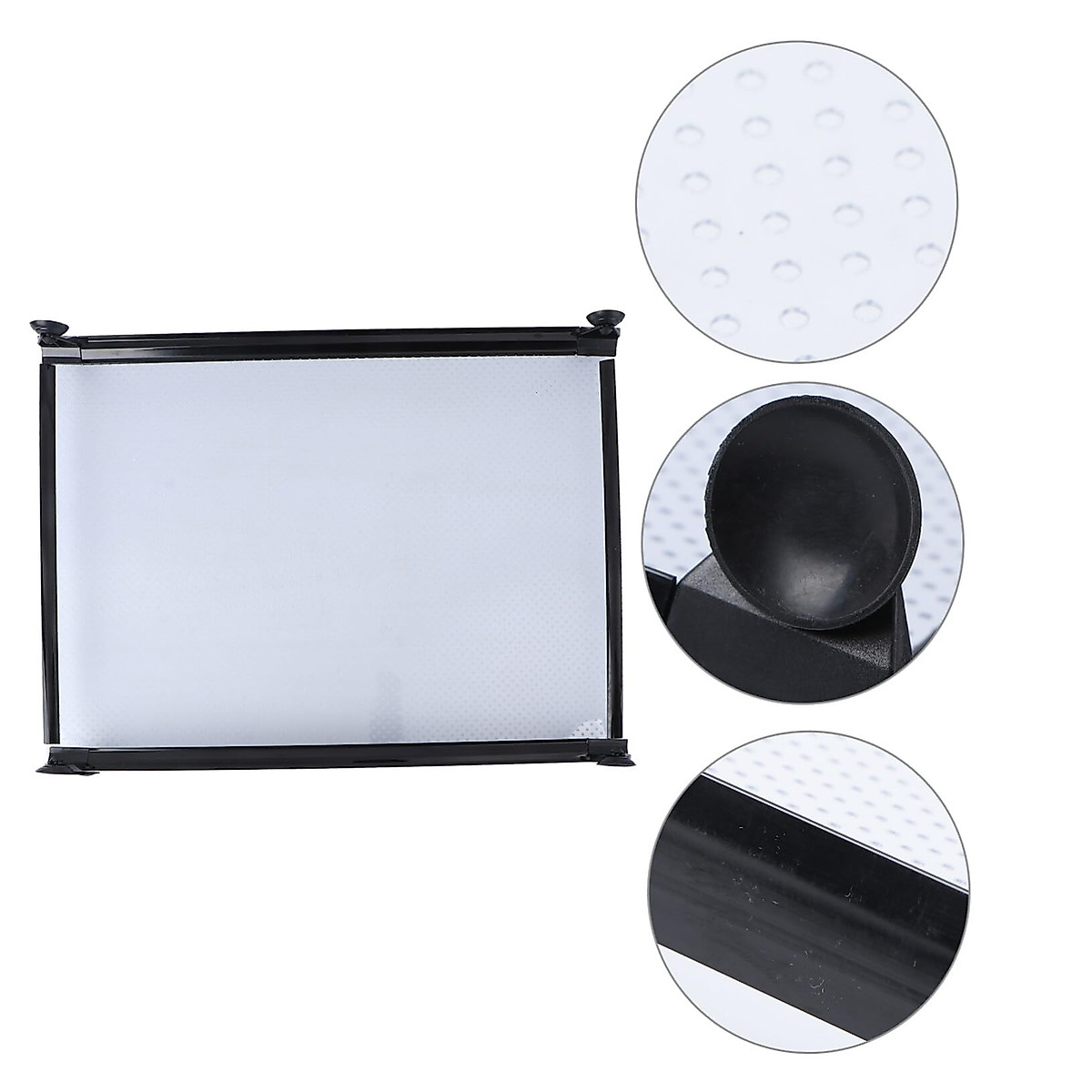 balacoo 2pcs aquarium divider panels frag rack fish tank divider 75 gallon fish tank aquarium gravel 55 gallon fish tank lid fish tank filters aquarium suction cups filter screen mini