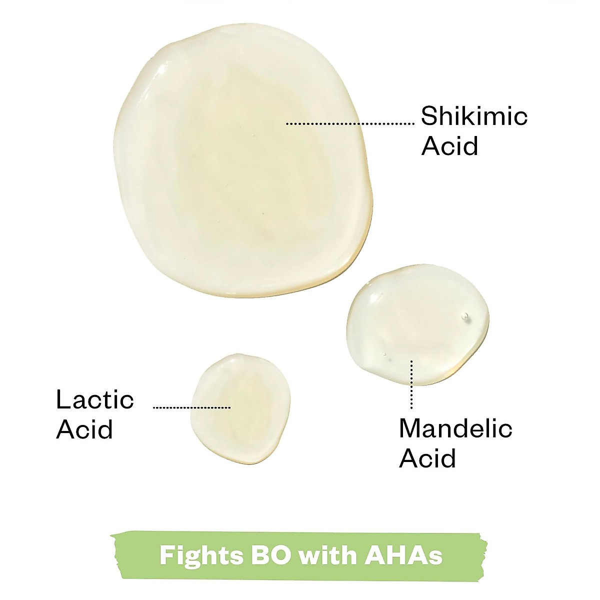 Kosas Chemistry Deodorant - Aluminium and Baking Soda Free + BO-Fighting AHA Serum that Exfoliates, Softens, and Nourishes the Skin, (Serene Clean)