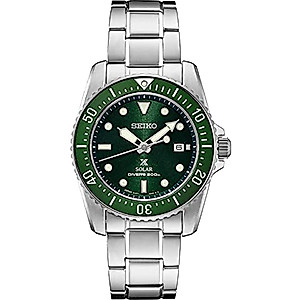 SEIKO SNE583 Prospex Men's Watch Silver-Tone 38.5mm Stainless Steel