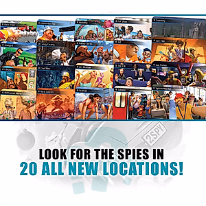 Spyfall 2 - The Perfect Party Game - Find the Spy Before Time Runs Out - Up to 3 to 12 Players - Board Games for Teens and Adults - Ages 13+