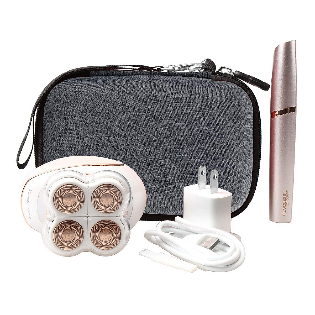 Aproca Hard Travel Storage Case Bag fit Finishing Touch Flawless Legs Women's Hair Remover (Red)