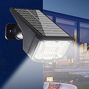 Lovskoo 2-in-1 Solar Outdoor Lights Motion Sensor Outdoor Lights with 50/53 LED Lamp Beads for Fence, Yard, Garden, Patio, Camping, Garage, Wall Decor Solar Spot Lights Outdoor Gifts for Men Women