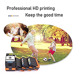 ESTON Remanufactured Ink Cartridge Replacement for HP 910 XL Ink Cartridges Compatible for OfficeJet 8025e 8035e 8025 8035 8028e 8020 8022 8028 8015(1BK+1C+1M+1Y)…