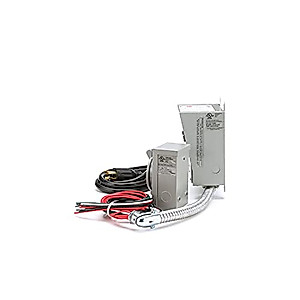 Reliance Controls Corporation 31406CWK 30 Amp 6-circuit Pro/Tran Transfer Switch Kit for Generators (7500 Watts).,Gray