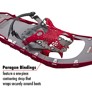 MSR Lightning Ascent Women's Backcountry & Mountaineering Snowshoes with Paragon Bindings, 25 Inch Pair, Gunmetal
