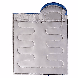 Softan Camping Hooded Sleeping Bag, Water Resistant, Ultralight and Compact Bags are Perfect for Adults Hiking, Traveling & Outdoor Activities