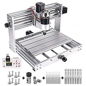 Upgraded CNC Router Machine, Mcwdoit Engraving Machine 3018Pro-MAX 200W Spindle Engraver for Woodworking And Metal, GRBL Control 3 Axis PCB Milling Machine Wood Router Engraver