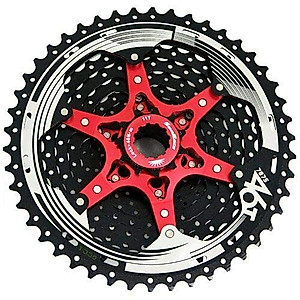SunRace CSMX8 Wide Ratio Cassette 11 Spd, 11-46T, Black, XTE1379-N