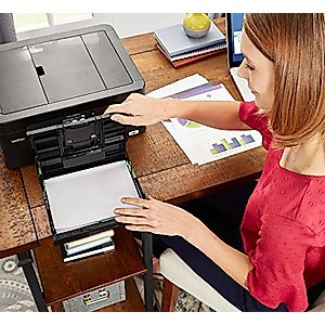 Brother Wireless All-in-One Inkjet Printer, MFC-J895DW, Multi-function Color Printer, Duplex Printing, NFC One Touch to Connect Mobile Printing, Amazon Dash Replenishment Enabled, Black, Standard